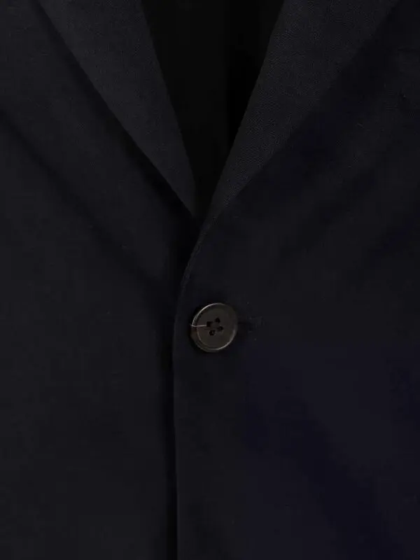 Emporio Armani Button Single-breasted Blazer - Blue
