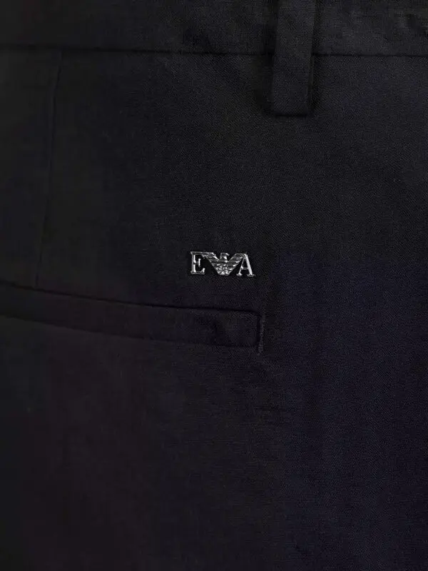 Emporio Armani Emblem Tailored Trousers