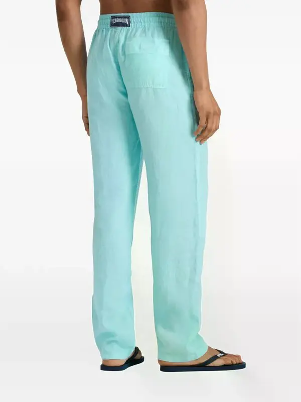 Vilebrequin Drawstring-waist Linen Trousers