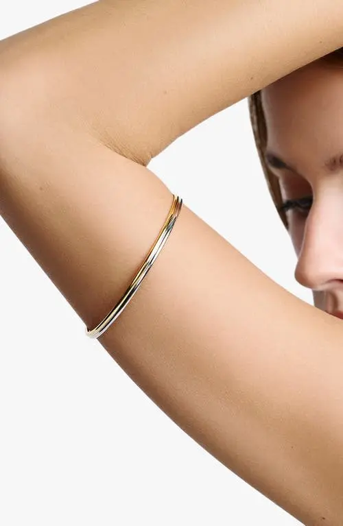 JENNIFER FISHER 2-tone Thread Arm Bangle