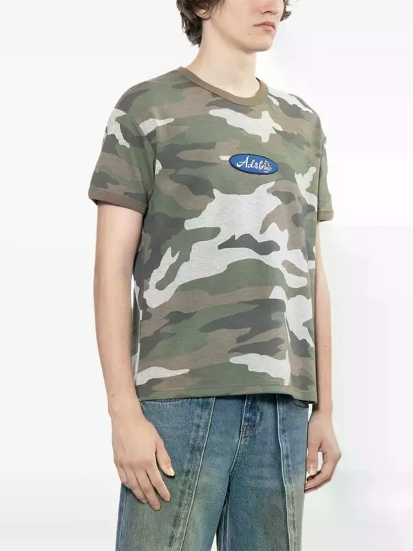 Andersson Bell Camouflage-print T-shirt