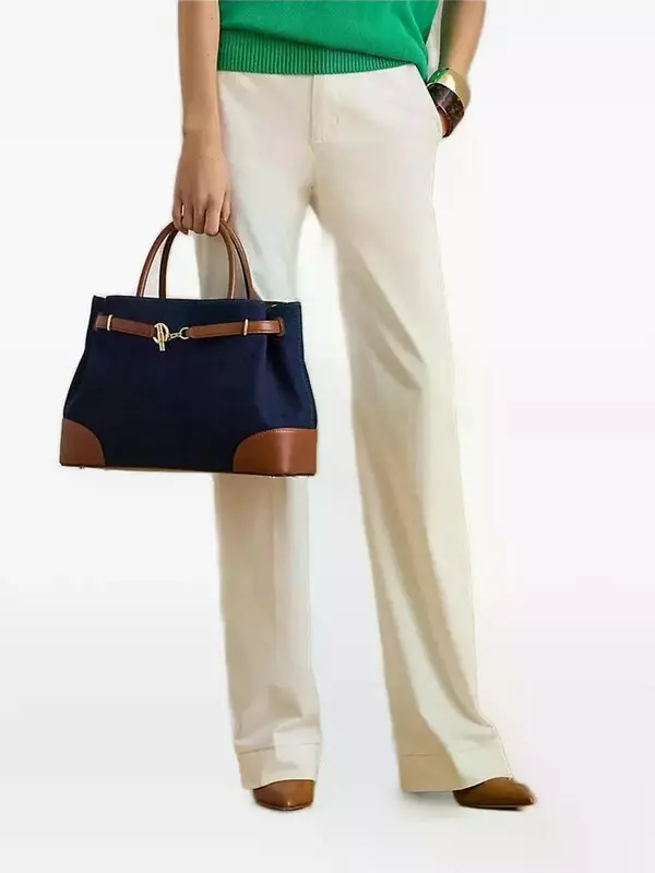 Ralph Lauren Blaike Buckle-detail Tote
