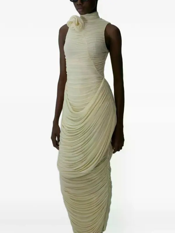Magda Butrym Maxi Draped Dress