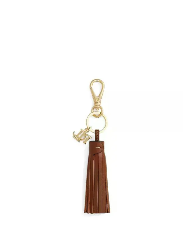Ralph Lauren Tassel-detail Charm Bag - Brown