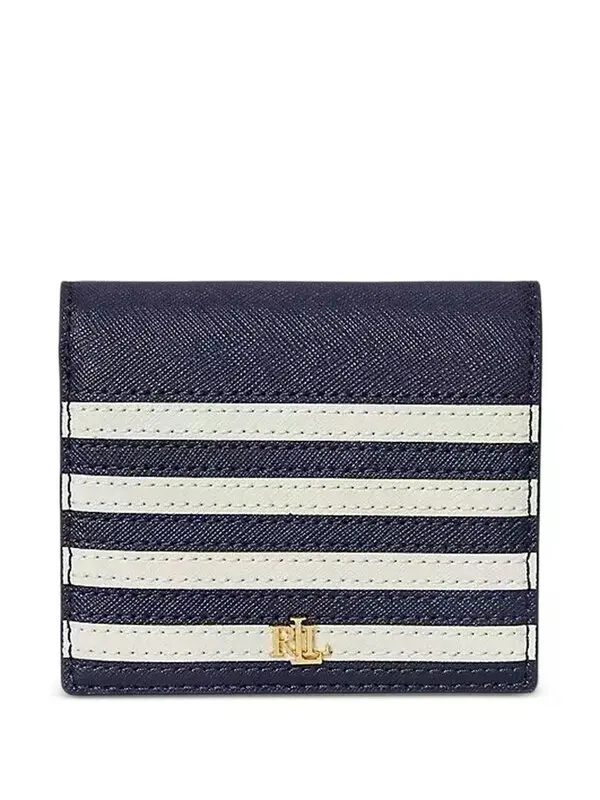 Ralph Lauren Striped Wallet - Blue