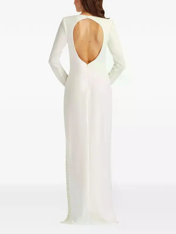 Tadashi Shoji Beaded Split Gown