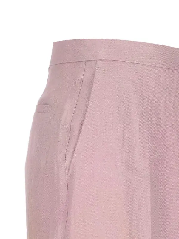 Tagliatore Double-breasted Lapel Suit - Pink