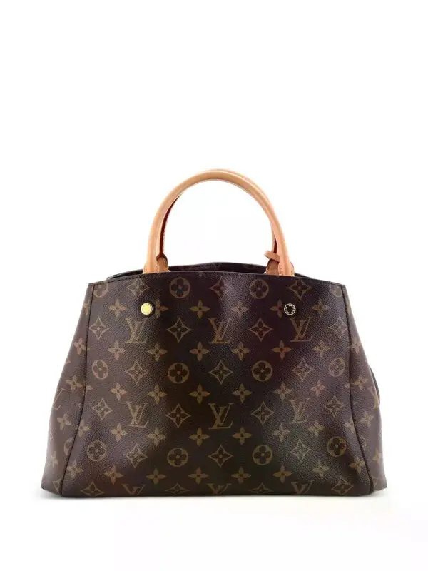 LOUIS VUITTON Montaigne Handbag Monogram Canvas Mm