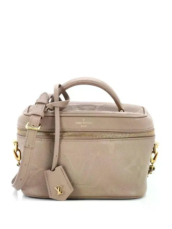 LOUIS VUITTON Vanity Handbag Monogram Empreinte Giant Pm Shoulder Bag - Neutrals