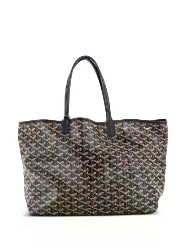 Goyard Saint Louis Coated Canvas Pm Tote Bag - Black