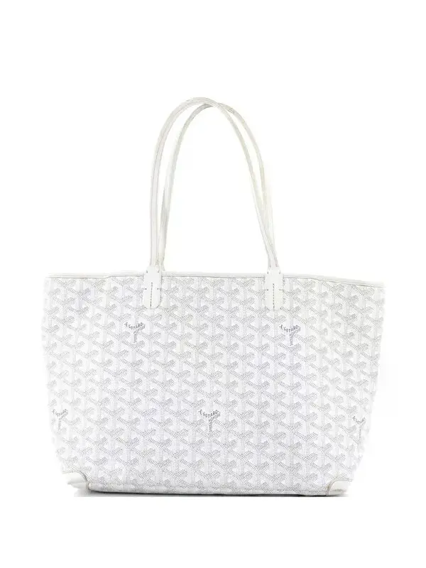 Goyard Artois Coated Canvas Pm Tote Bag - White