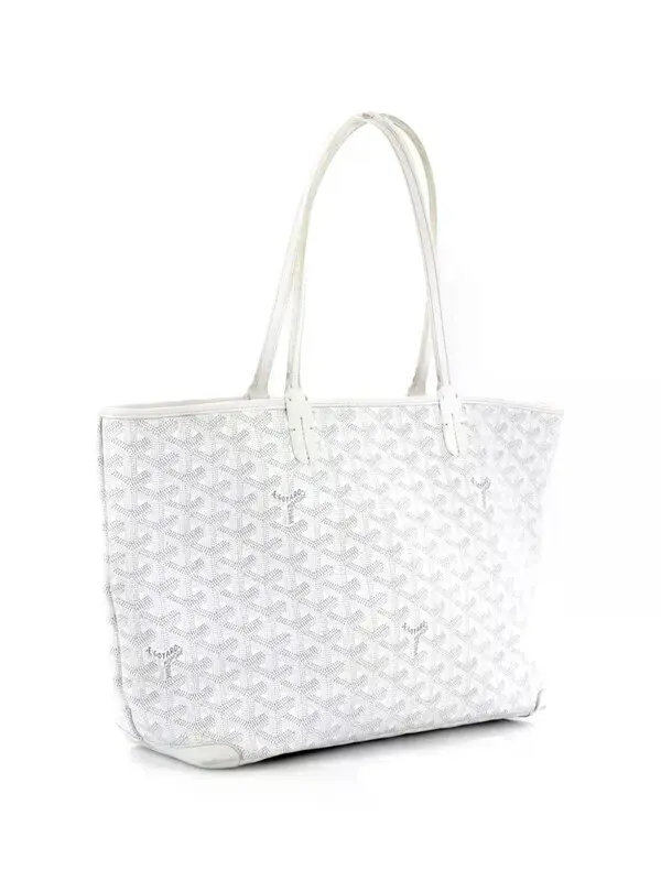 Goyard Artois Coated Canvas Pm Tote Bag - White