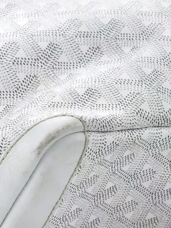 Goyard Artois Coated Canvas Pm Tote Bag - White