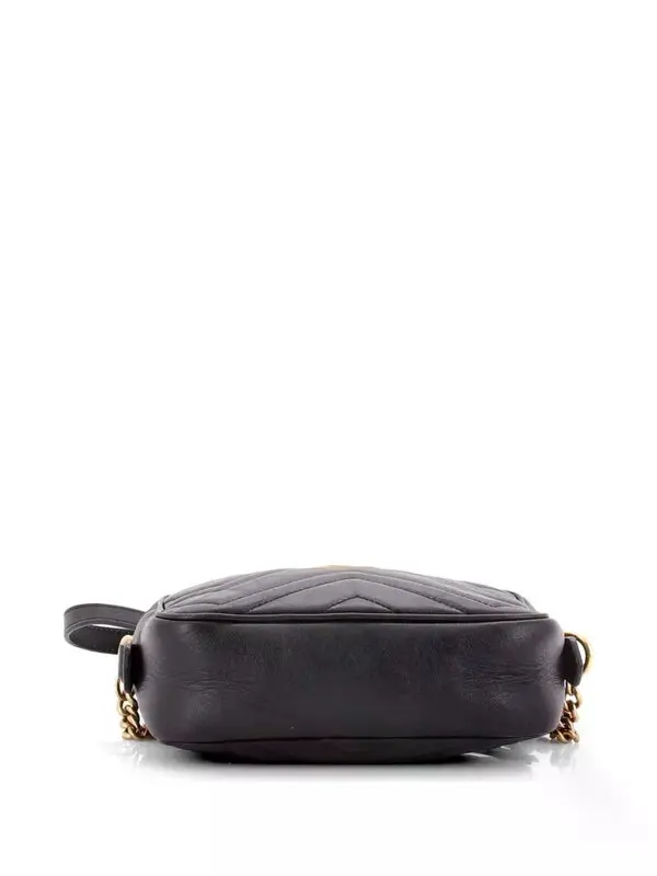 Gucci Gg Marmont Mini Shoulder Bag - Black