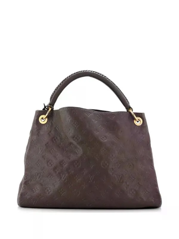 LOUIS VUITTON Artsy Mm Hobo Bag Monogram Empreinte Leather - Brown