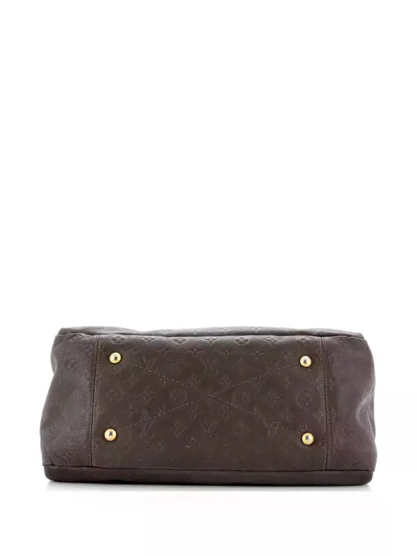 LOUIS VUITTON Artsy Mm Hobo Bag Monogram Empreinte Leather - Brown