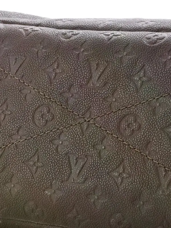 LOUIS VUITTON Artsy Mm Hobo Bag Monogram Empreinte Leather - Brown