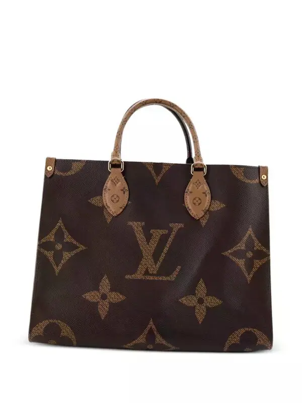 LOUIS VUITTON Onthego Reverse Monogram Giant Mm Tote Bag - Brown
