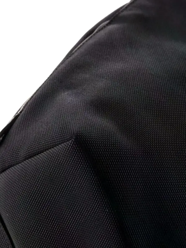 Gucci Web Fold Over Techno Canvas Medium Backpack
