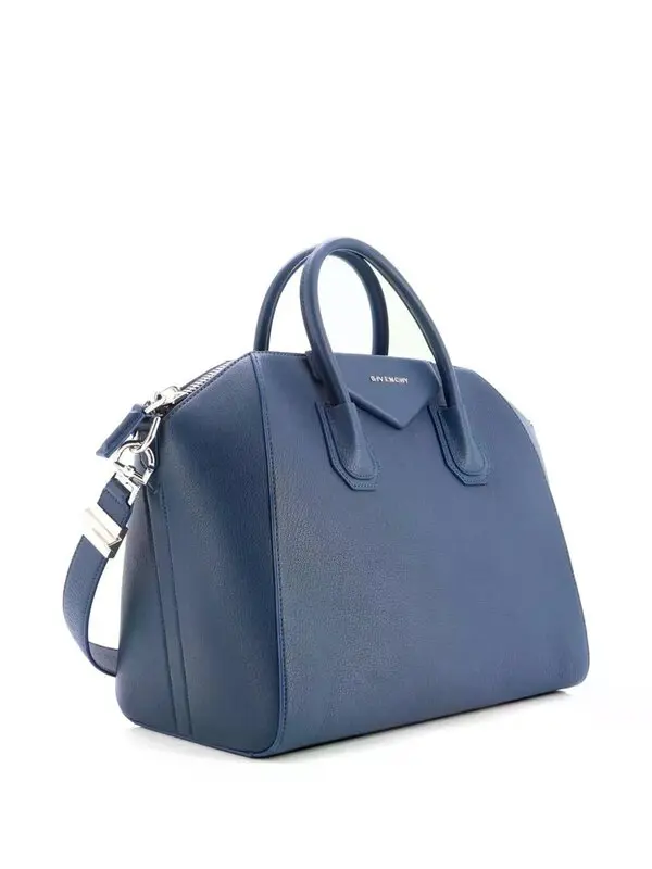 Givenchy Antigona Leather Medium Satchel - Blue