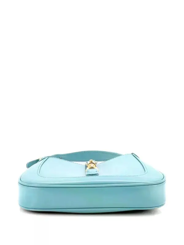 Gucci Jackie 1961 Leather Mini Hobo Bag - Blue