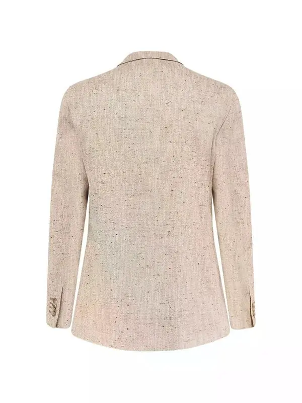 Tagliatore Single-breasted Patch Pocket Blazer - Neutrals