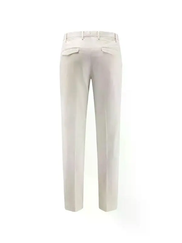 PT TORINO Logo-detail Trousers - Neutrals
