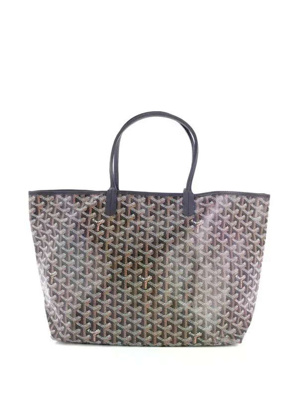 Goyard Saint Louis Coated Canvas Pm Tote Bag - Black