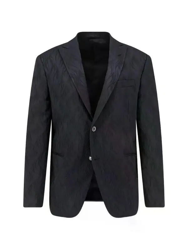 Corneliani Peak-lapel Single-breasted Blazer - Blue