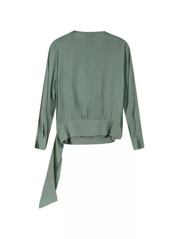 SEMICOUTURE V-neck Wrap Blouse