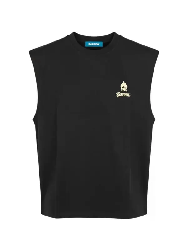 BARROW Graphic Sleeveless T-shirt