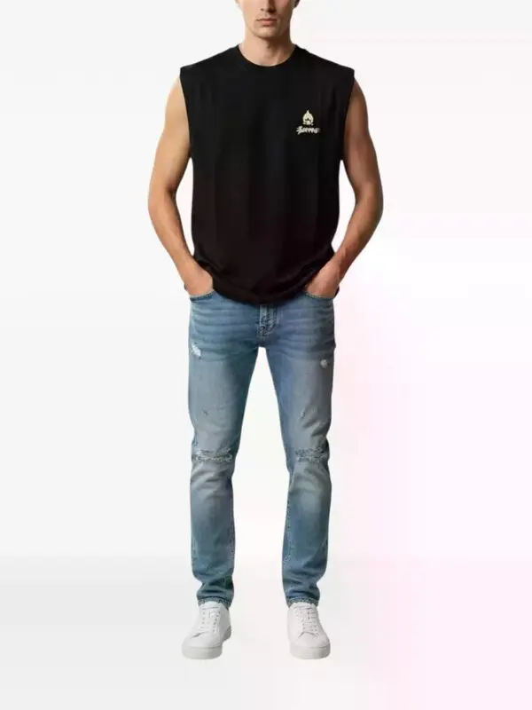 BARROW Graphic Sleeveless T-shirt