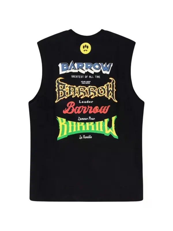 BARROW Graphic Sleeveless T-shirt