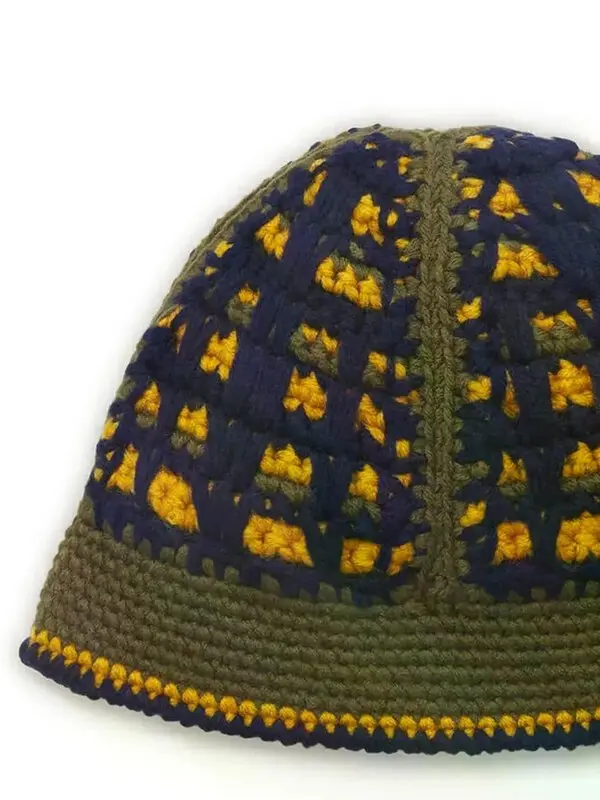 NICHOLAS DALEY Crocheted Bucket Hat