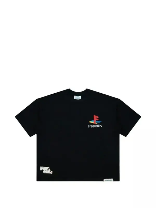 FREE REFILLS Logo T-shirt - Black