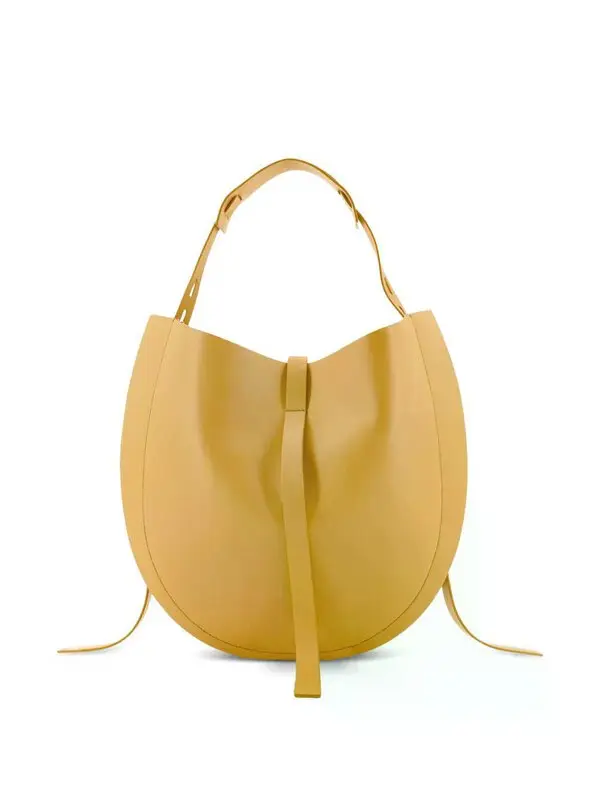 MINOBOSSI Lizzie Leather Shoulder Bag - Neutrals