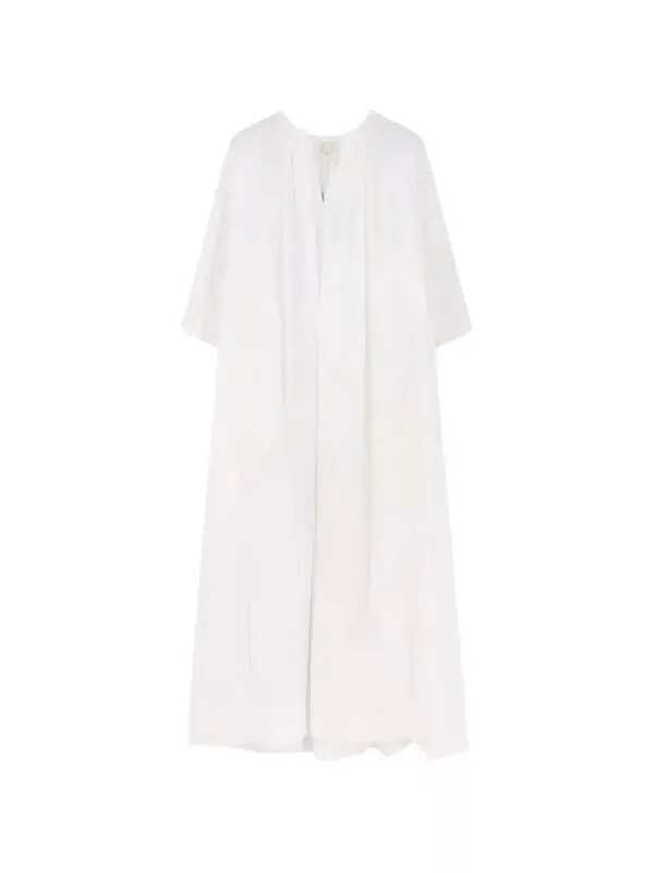 Aspesi Cotton Long Dress - White