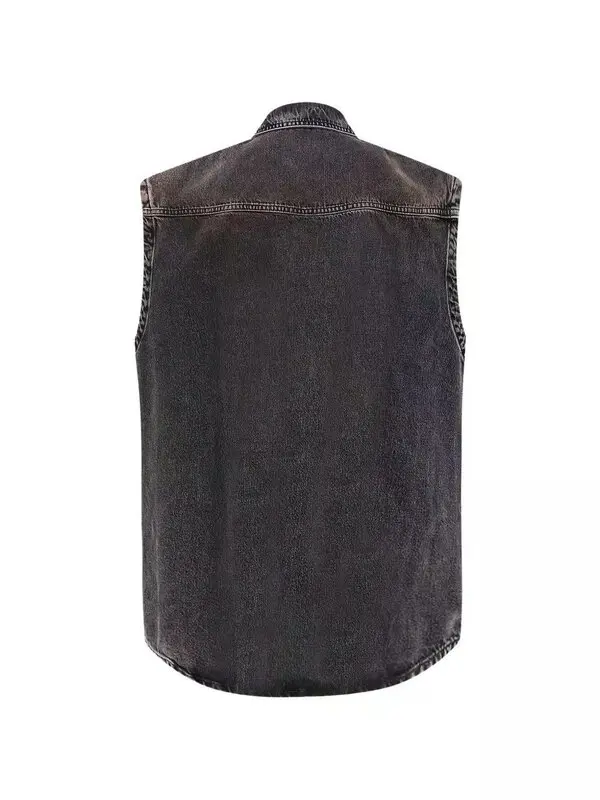 3x1 Flap-pocket Sleeveless Shirt