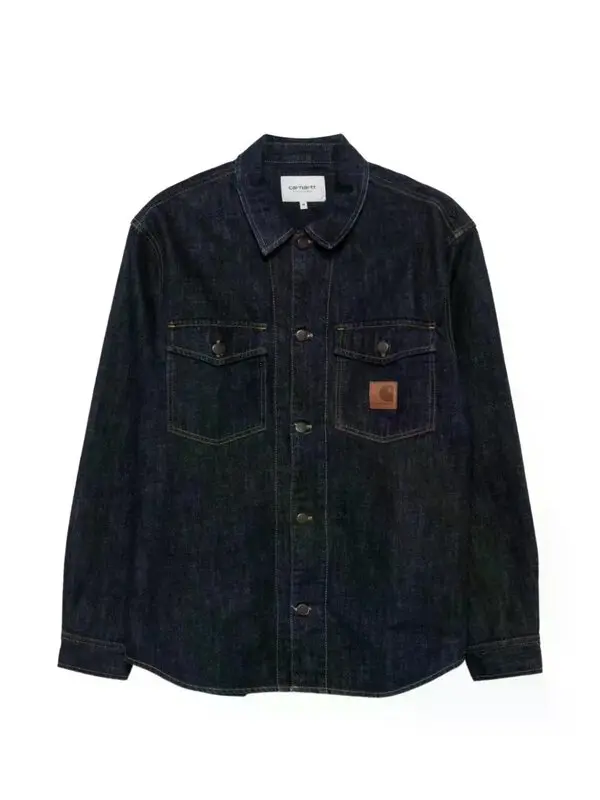 Carhartt Work In Progress Lincoln Flap-pocket Shirt Jacket - Blue