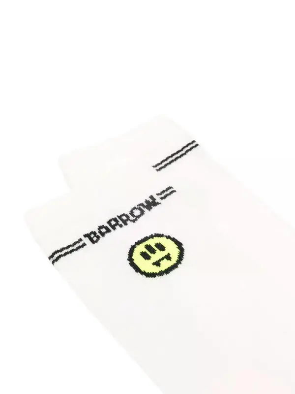 BARROW Ribbed Logo Socks