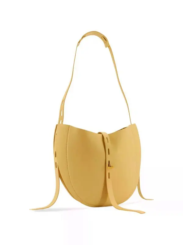 MINOBOSSI Lizzie Leather Shoulder Bag - Neutrals