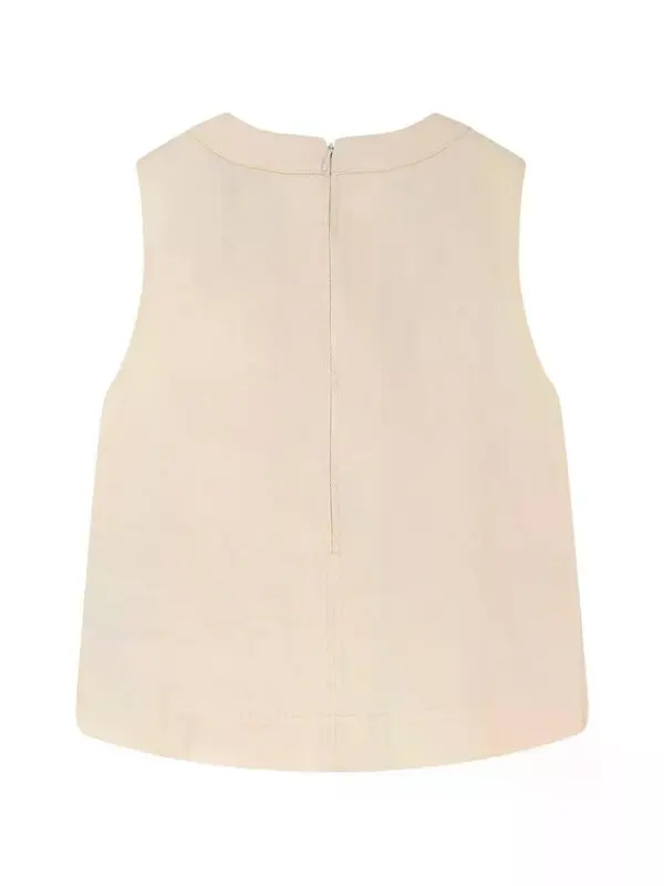 Soeur Sleeveless Round-neck Top