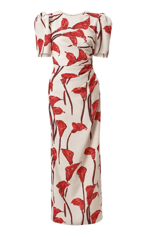 Carolina Herrera Calla Lily Ankle-length Dress