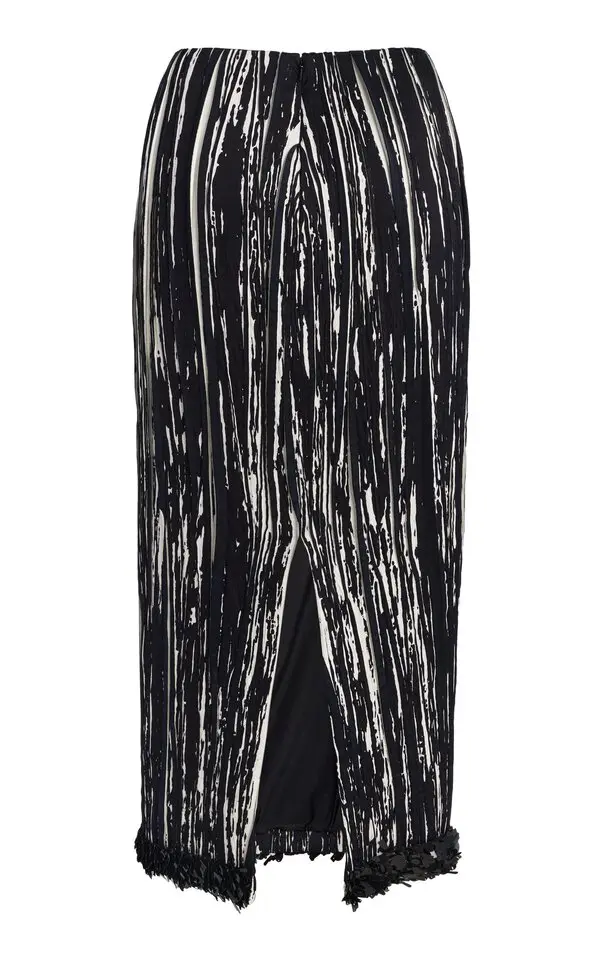 Brandon Maxwell The Sinclair Pleated Midi Skirt