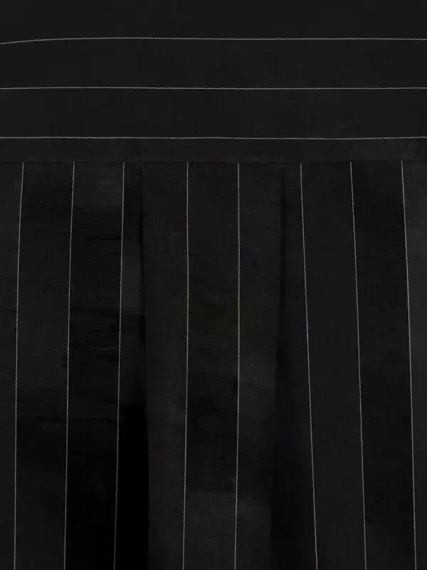 Sacai Pinstripe Button Cardigan