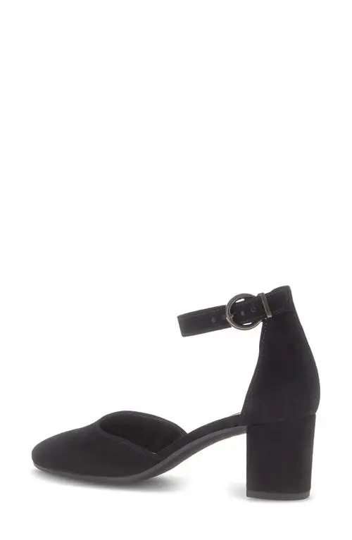 Gabor Ankle Strap Almond Toe Pump