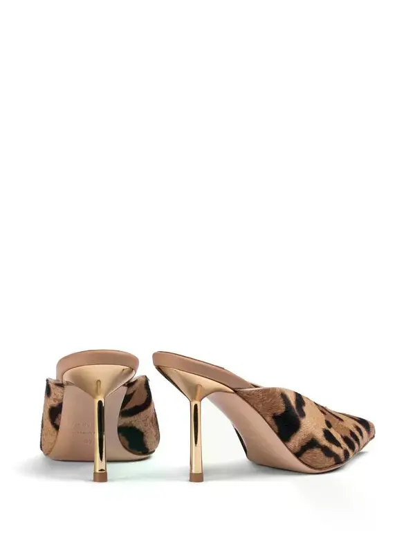LE SILLA Clivage Leopard-print Mules