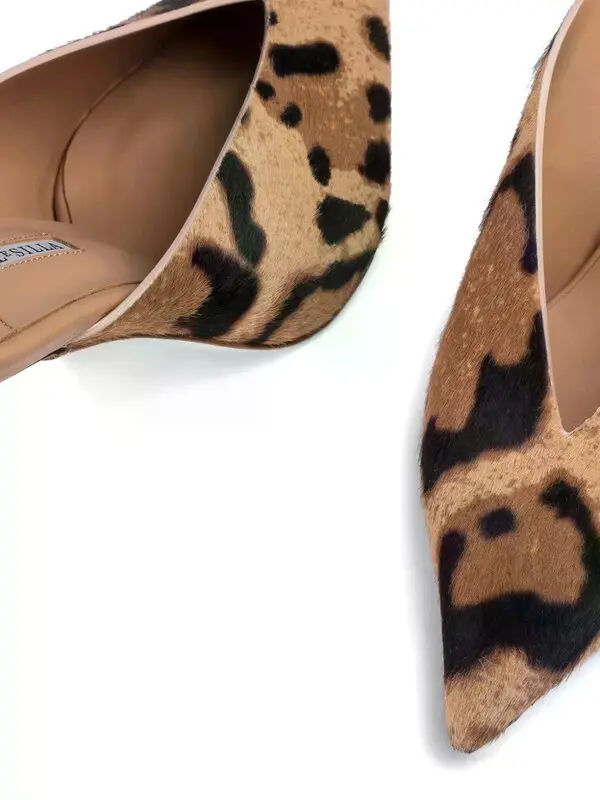 LE SILLA Clivage Leopard-print Mules