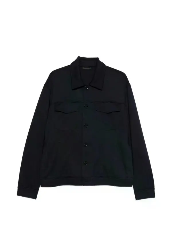 DONDUP Flap-pocket Shirt - Blue