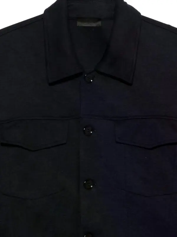 DONDUP Flap-pocket Shirt - Blue